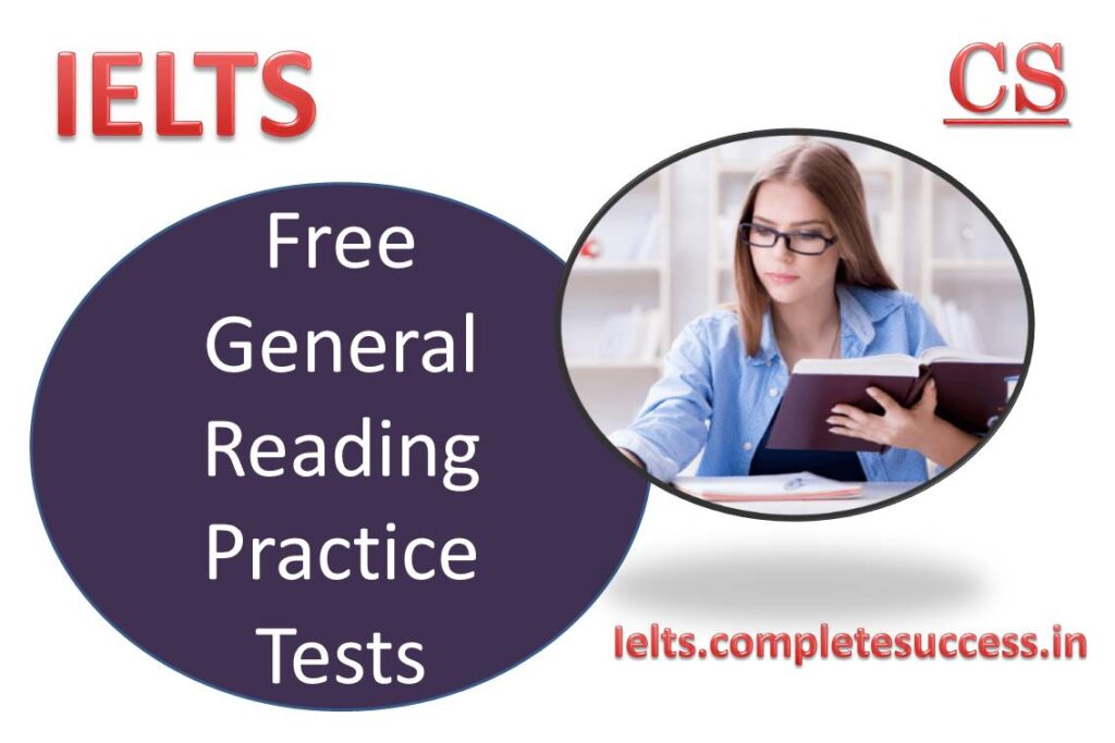 General Reading Practice Test – 31 - Complete Success IELTS